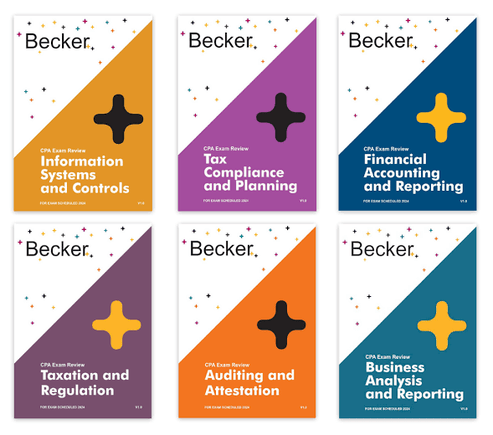 CPA 2025 Becker Books Full Set – genuineebooks.com