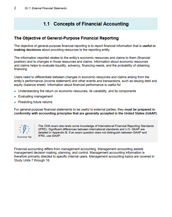 Gleim CMA 2025 Book Part 1 – Genuine Ebooks
